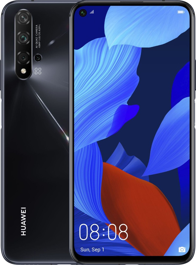 Huawei Nova 5T 6/128GB Black (51094MEU) Global Version - купити за ...